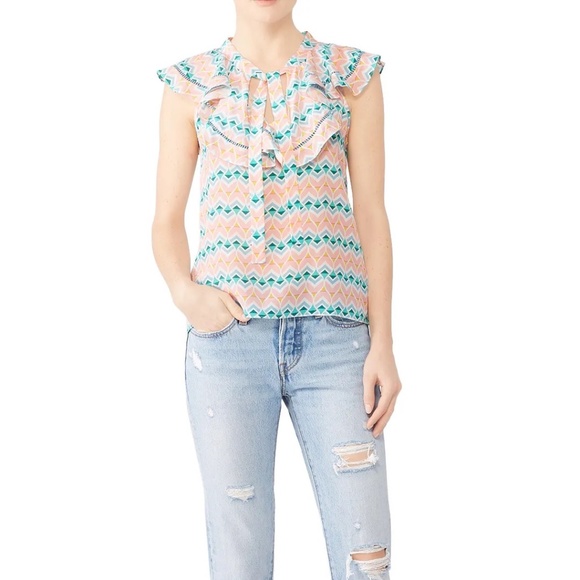 Paloma Blue | Tops | Paloma Blue Rent The Runway Silk Pink Sophia Top ...